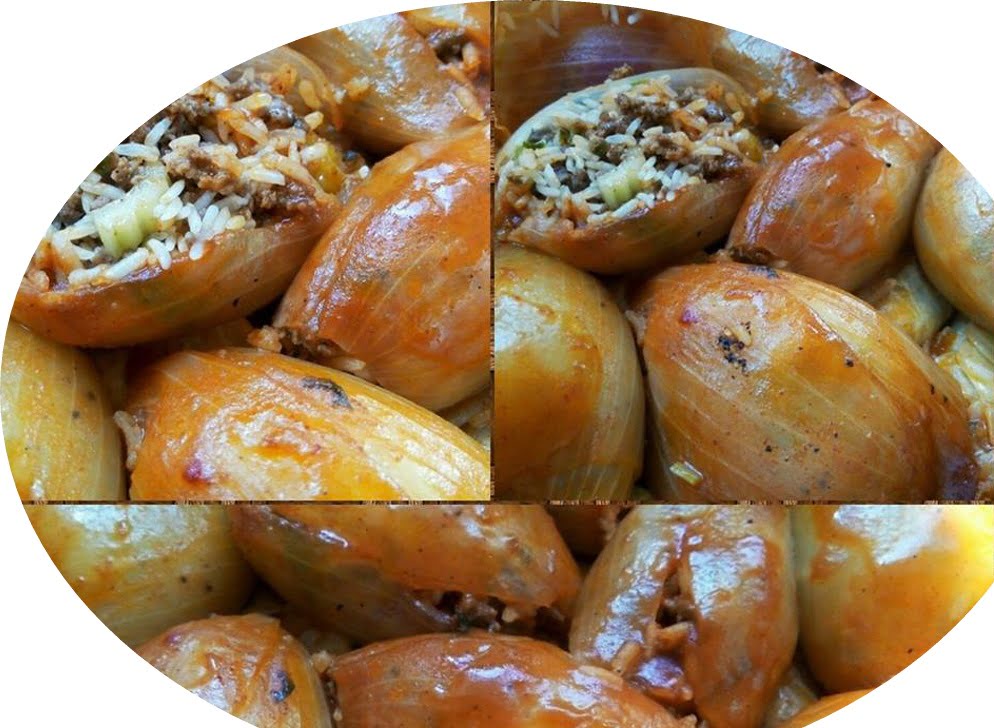 מאסטר מתכונים | בצל ממולא עם בשר